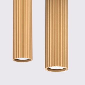Sollux Lighting Závěsné svítidlo KARBON 2 zlaté