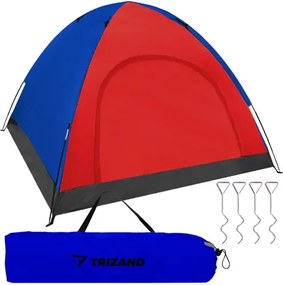 Turistický stan pro 4 osoby – 190 x 190 x 123 cm