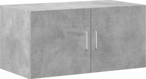 Úložná skříňka betonově šedá 80x42,5x225 cm kompozitní dřevo 3281353