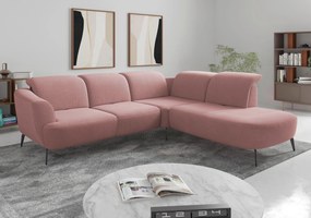 XXXLutz ROHOVÁ SEDAČKA, textil, starorůžová Sit & More - Sedací soupravy - 000144018593