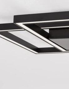 LED stropní svítidlo Bilbao 46 černé
