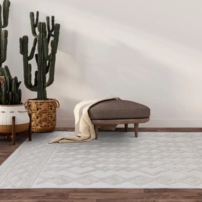 Tribeca Design Kusový koberec Secco White Links Rozměry: 120x170 cm