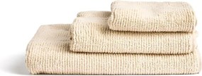Béžový froté bavlněný ručník 50x90 cm Olvira – Kave Home