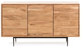 Komoda z akáciového dřeva Kave Home Delsie, 147 x 81 cm