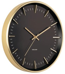 Designové nástěnné hodiny 5911GD Karlsson 35cm