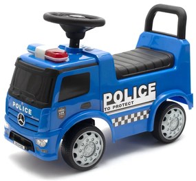 Dětské odrážedlo se zvukem Mercedes Baby Mix POLICE modré Barva: modrá