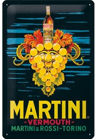 Postershop Plechová cedule: Martini (Vermouth Grapes) - 20x30 cm
