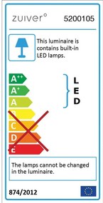 Stolní lampa ve stříbrné barvě Zuiver Gio