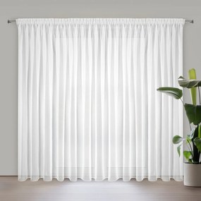 ZÁCLONA NA PÁSCE LUCY 300 CM X 250 CM CM BÍLÁ