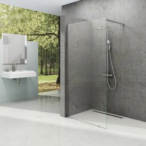 Ravak Wall Zástěna Walk-In 80 cm, číré sklo/ALU lesk GW9W40C00Z1