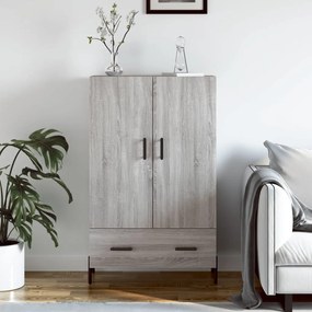 vidaXL Skříň highboard 69,5 x 31 x 115 cm kompozitní dřevo [828246] Barva: šedá sonoma