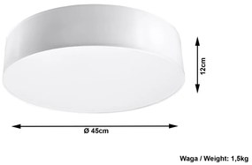 Bílé stropní svítidlo Nice Lamps Atis Ceiling