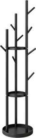 Stojanový věšák TREES 170 cm, černý