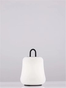 NV 9002877 Venkovní stolní lampa JIGRA černý hliník a akryl LED 2W 3000K 3,7V 339st. IP54 vypínač na těle / USB kabel - NOVA LUCE