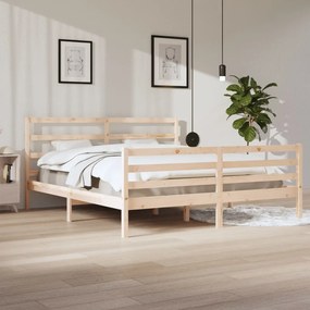 Rám postele masivní borovice 200 x 200 cm,  3105026