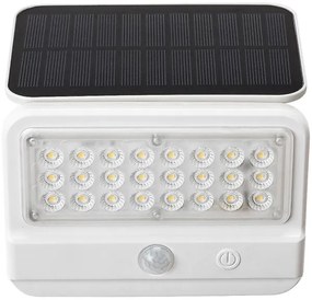 Rabalux 77090 - LED Solární nástěnné svítidlo FLAXTON LED/7W/3,7V IP54 bílá