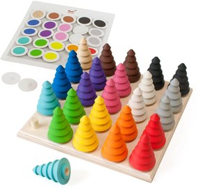 Vzdělávací sada ulanik montessori dřevěná hračka "magic forest"