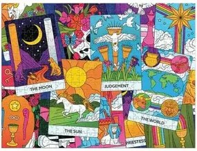 Galison Oboustranné puzzle Major Arcana / 500 dílků / od 5 let