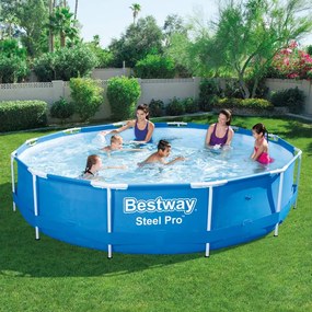 Nadzemní bazén s rámem Steel Pro 366 x 76 cm 6473 l BESTWAY 73697