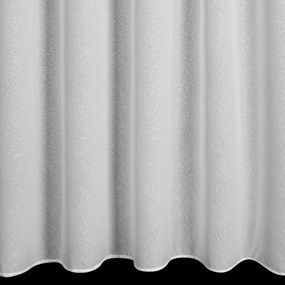 ZÁCLONA NA KROUŽCÍCH TULSA 140X250 CM BÍLÁ