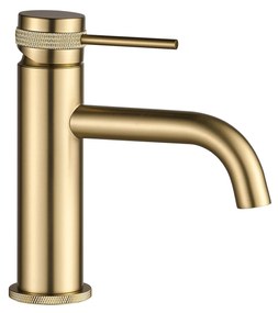 Rea Lungo Grip, umyvadlová baterie h-165, zlatá matná, REA-B6950