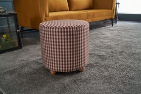 Atelier del Sofa Taburet Vera Pu Silindir, Vícebarevná