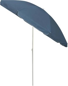 Plážový slunečník modrý 240 cm 314704