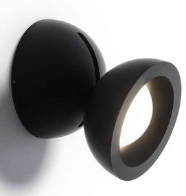 Axolight DoDot LED nástěnné světlo, černá 35°