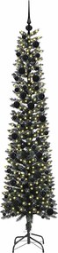 Umělý vánoční stromeček Zelená 240 cm PVC, plast a ocel 3395965