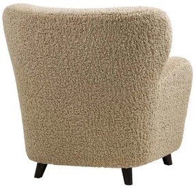 Designové křeslo Uruchillay světle hnědé