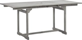 Zahradní jídelní stůl (120–170) x 80 x 75 cm masivní akácie 316575