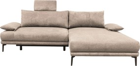 XXXLutz ROHOVÁ SEDAČKA, textil, béžová MID.YOU - Sedací soupravy - 001574003003