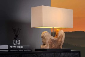 Designová stolní lampa Antigua 50cm béžová