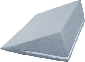 Bellatex POVLAK na klínový podhlavník Šedá 80x50x20 cm