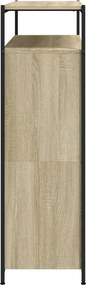 Botník se 4 výklopnými zásuvkami dub sonoma 100 x 34 x 112 cm 3214414