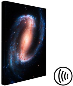 Obraz Spirální galaxie - hvězdy ve vesmíru viděné dalekohledem