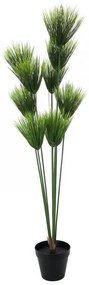Umělá květina - Papyrus palma, 150 cm