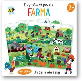 Svojtka Magnetické puzzle Farma