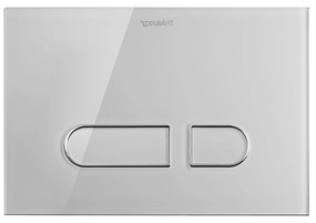 Duravit- DuraSystem® ovládací tlačítko A1, pro WC, sklo-bílá WD5002012000