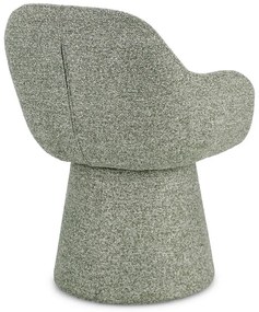 BIZZOTTO Otočné křeslo ANTARA zelené 0734545