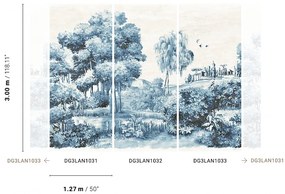 Vliesová fototapeta na zeď, Krajina, DG3LAN1031, Wall Designs III, Khroma by Masureel