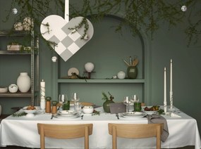 KÄHLER Porcelánová vánoční baňka Hammershøi Christmas 2022, multi barva, porcelán