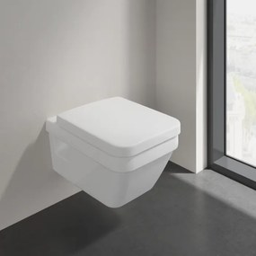 VILLEROY & BOCH Villeroy &amp; Boch ARCHITECTURA - WC mísa beztrámová, 530x370x316 mm, závěsný model, DirectFlush, bílá alpin 5685R001