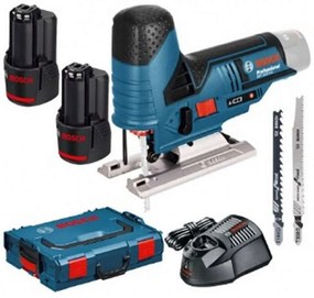 Bosch - 12V AKU přímočará pila, 2x aku 3,0 Ah Li-Ion, nabíječka 06015A1005