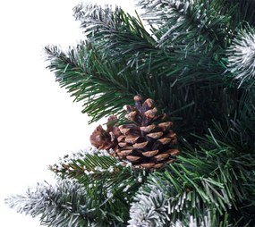 Foxigy Vánoční stromek Borovice 180cm s šiškami Luxury Diamond