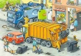 Ravensburger Úklidové a odtahové služby / 2x24 dílků / od 4 let