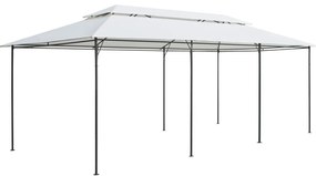 vidaXL Marketos Zahradní altán 600 x 298 x 270 cm bílý 180 g/m²