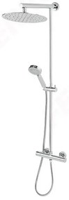 FERRO TREVI - sprchová sada, termostatická sprchová baterie a hlavice 30cm, chrom, NP75-TRV7U