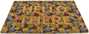 Rohožka z kokosového vlákna 40x60 cm Hello There – Artsy Doormats