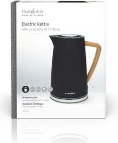 Nedis KAWK510EBK černá / Rychlovarná konvice / 2200 W / 1.7 l